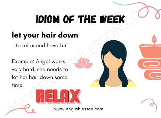 Idiom of the week - ENGLISH LESSON