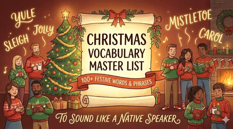 Christmas Vocabulary Master List: 100+ Festive Words and Phrases to ...